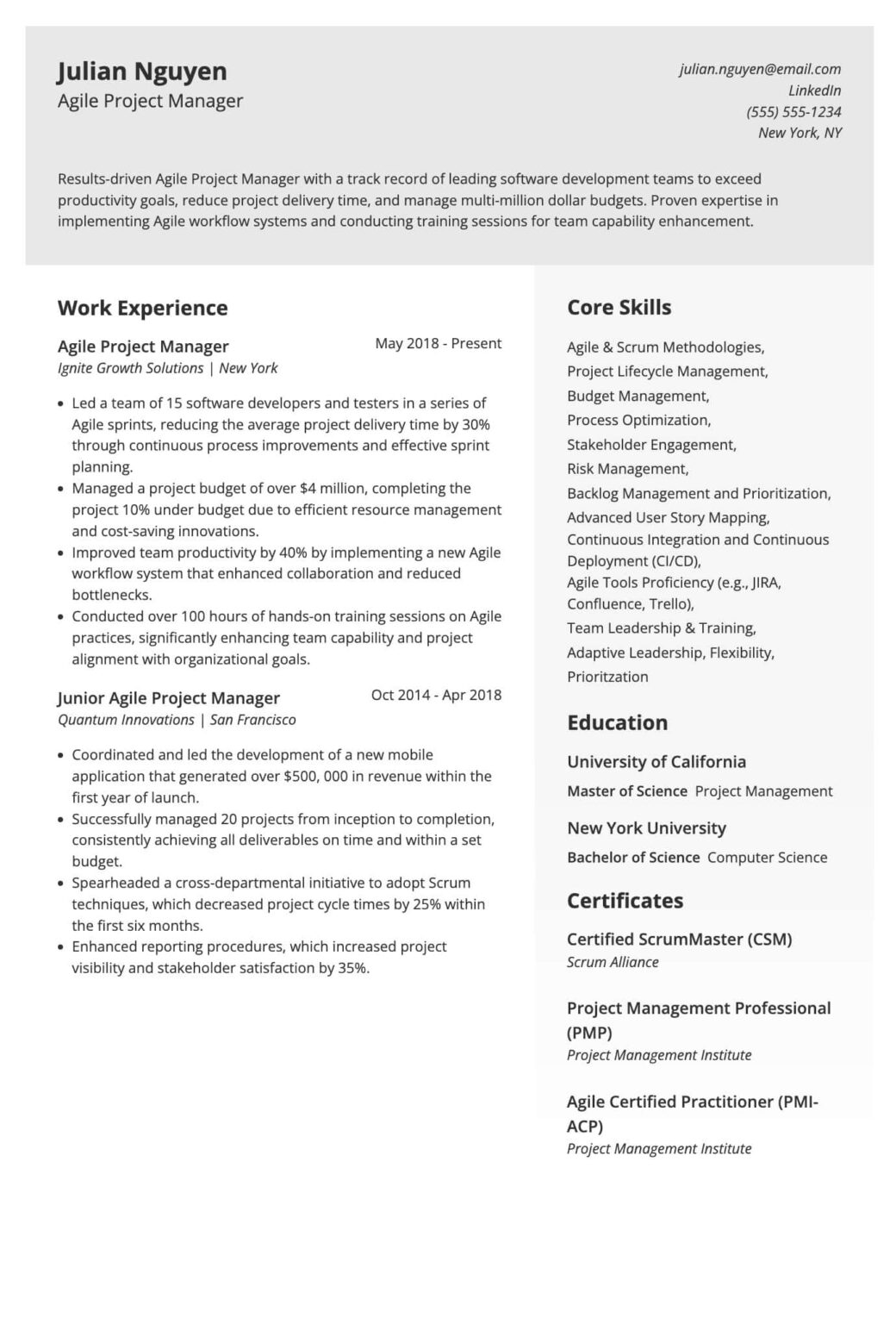 How to Write a Combination Resume [Examples + Templates]