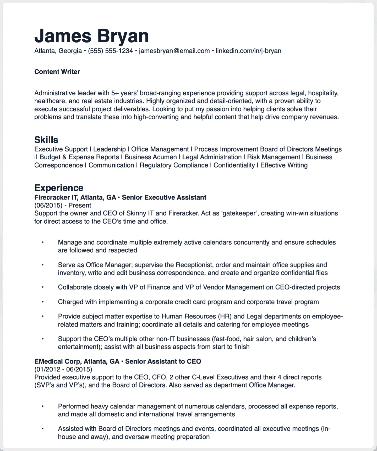 How to Write a Career Change Resume (Guide, Templates, & Examples ...