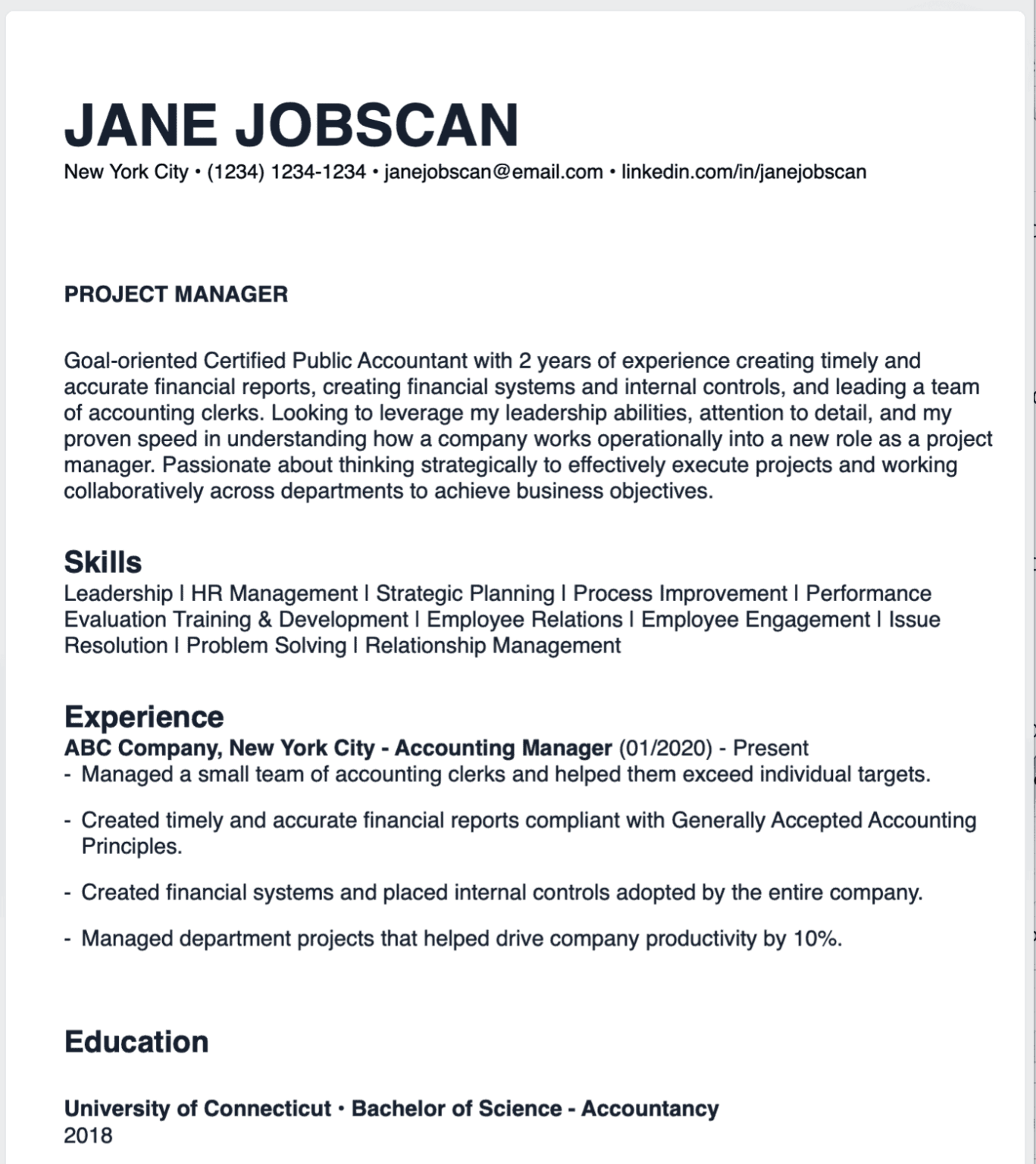 How To Write A Career Change Resume Guide Templates Examples 