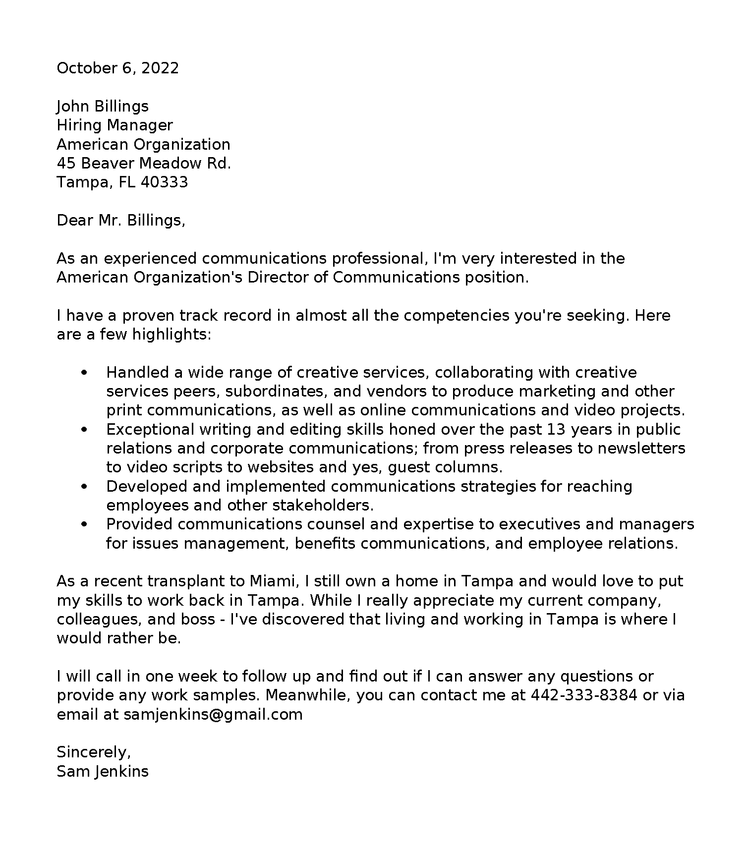 200 Professional Cover Letter Examples For Job Seeker Vrogue co