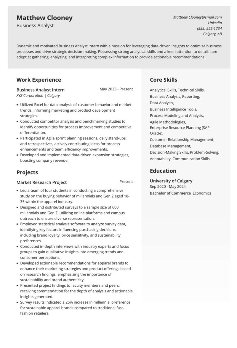 Entry Level Analyst Resume 33 Data Analyst Resume Examples For 2025