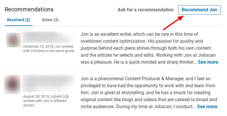 How to Write a LinkedIn Recommendation (+ How to Request One)