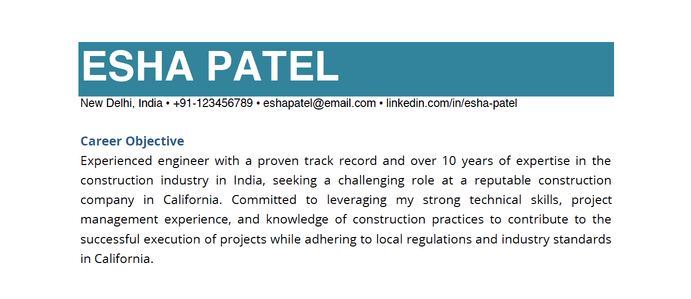 54 Resume Objective Examples For Your Resume