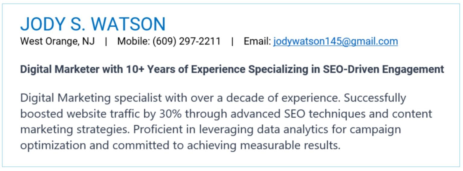 Area of Expertise: How to Add Skills to Your Resume