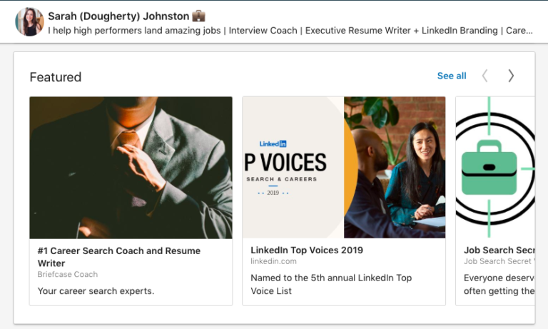 New LinkedIn Featured Section: How to display content on your profile
