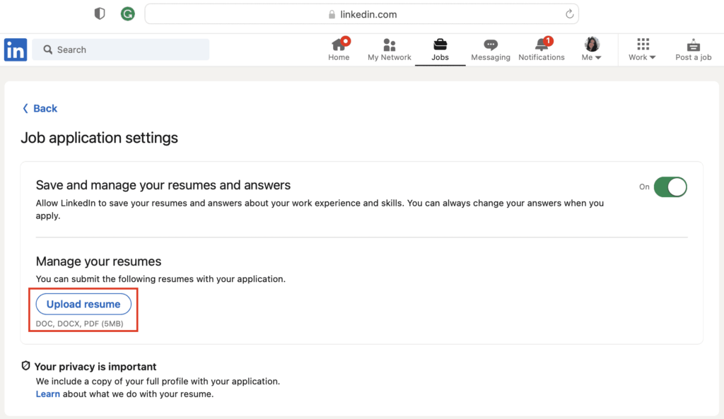 How To Upload Your Resume To LinkedIn Step by Step Pics 2022 