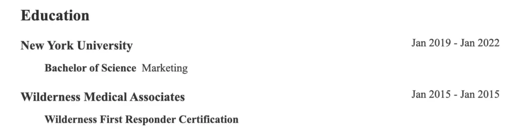 Certifications on Your Resume: How to List Them With Examples