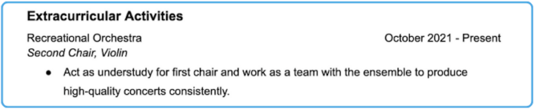 Top Extracurricular Activities to Add to Your Resume (Samples) - Jobscan