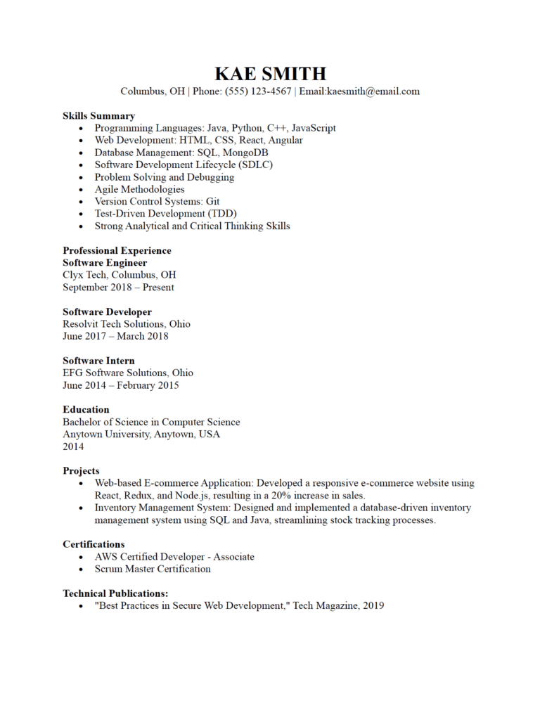 Functional Resume Template and Why Recruiters Hate This