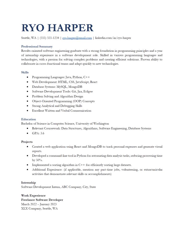 Functional Resume Template and Why Recruiters Hate This