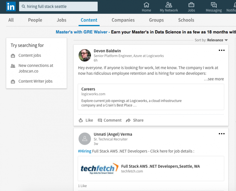5 Different Ways to Job Search on LinkedIn - Jobscan Blog
