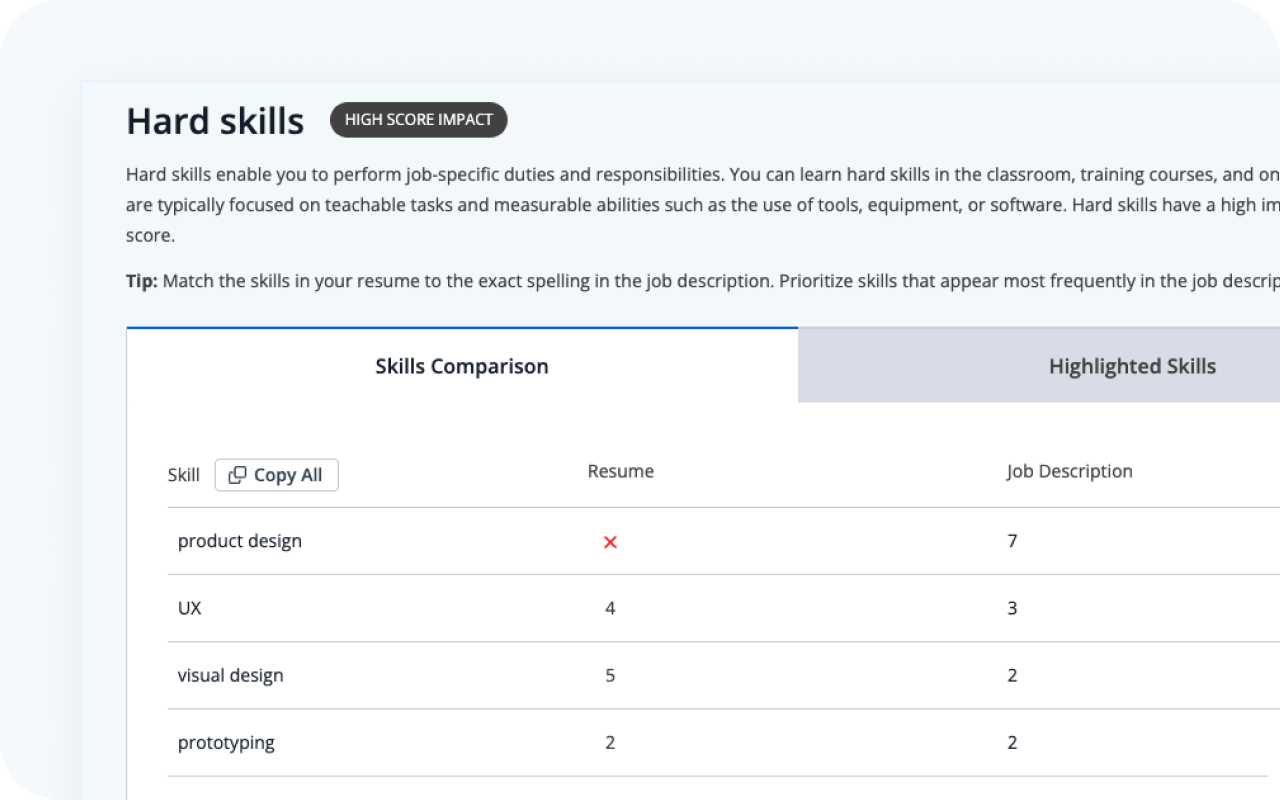 ATS Resume Checker and Grader | Land More Interviews