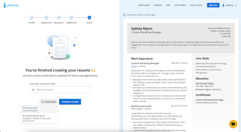 Download Your LinkedIn Resume in 6 Easy Steps