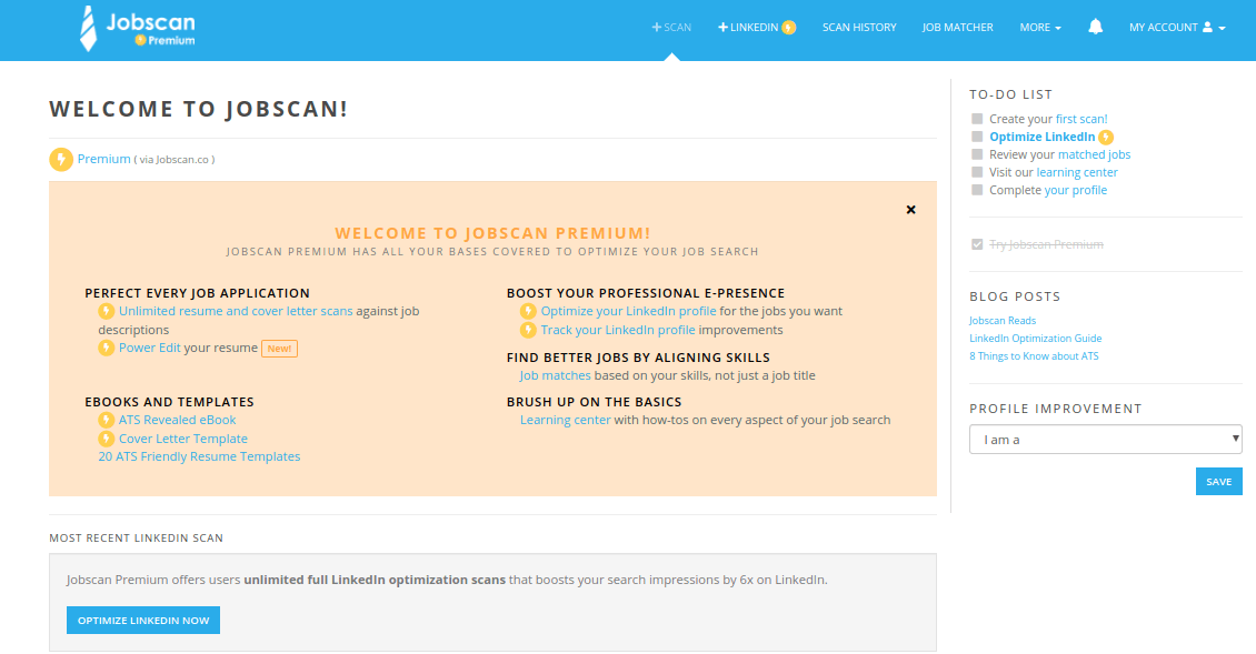 Jobscan Coach Tutorial - Jobscan