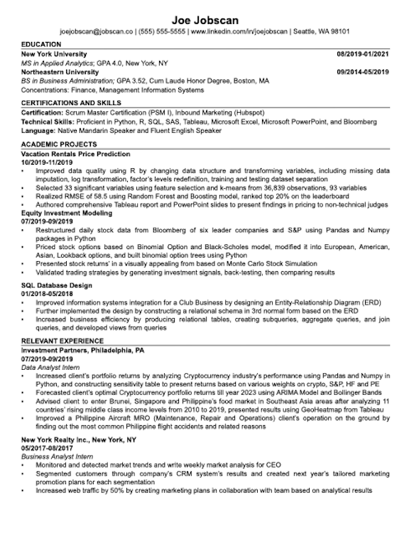 Resume Examples - Jobscan